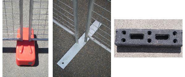 Fence Feet Sales | ACES Temporary Fencing Hire & Sales